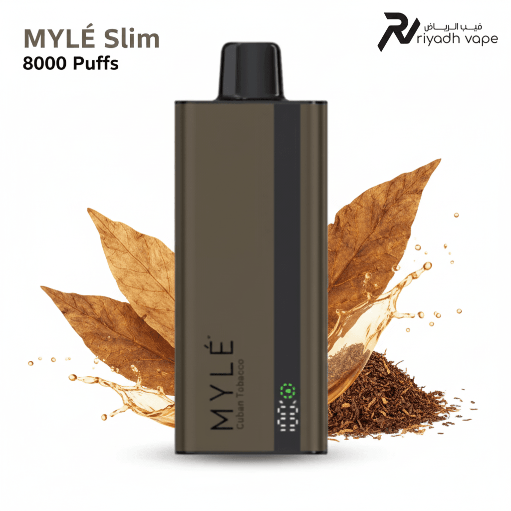 Myle Slim Cuban Tobacco 8000 Puffs | Vape in Riyadh | 99 SR – Riyadh ...